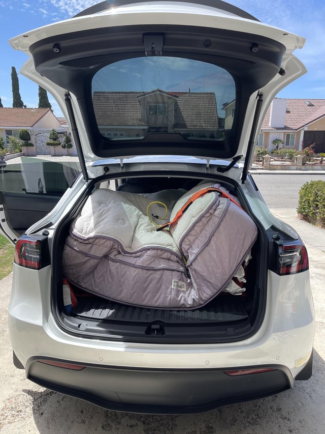 Can a Full Mattress Fit in a Tesla Model Y: Discover Now - Dryer Enthusiast