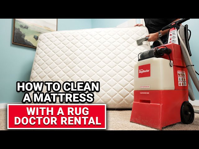 Can You Use a Carpet Cleaner on a Mattress: Expert Insights - Dryer ...