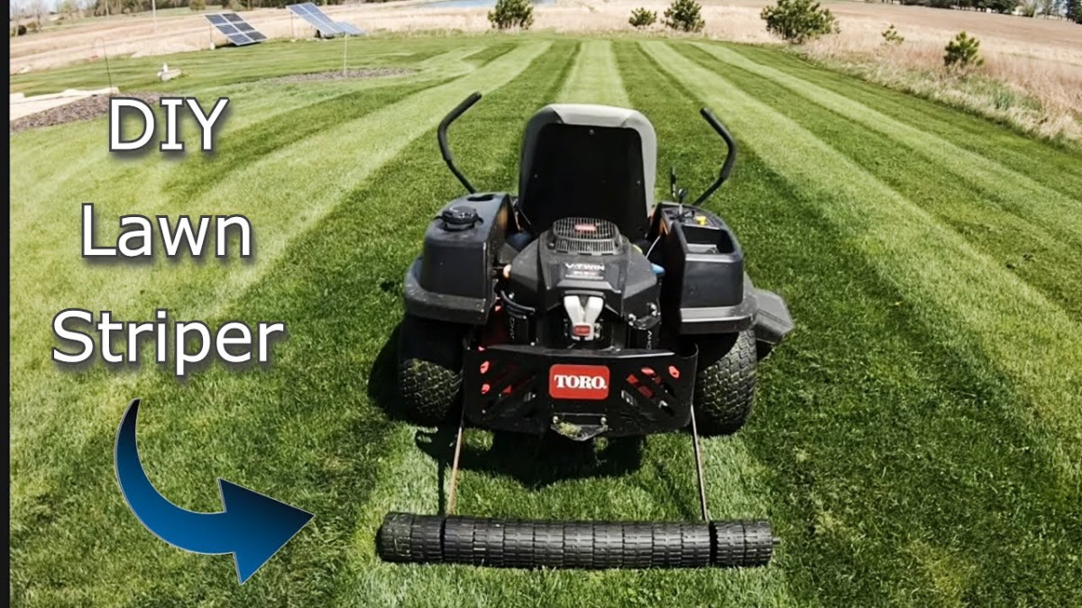 How to Make a Lawn Striping Roller - Dryer Enthusiast